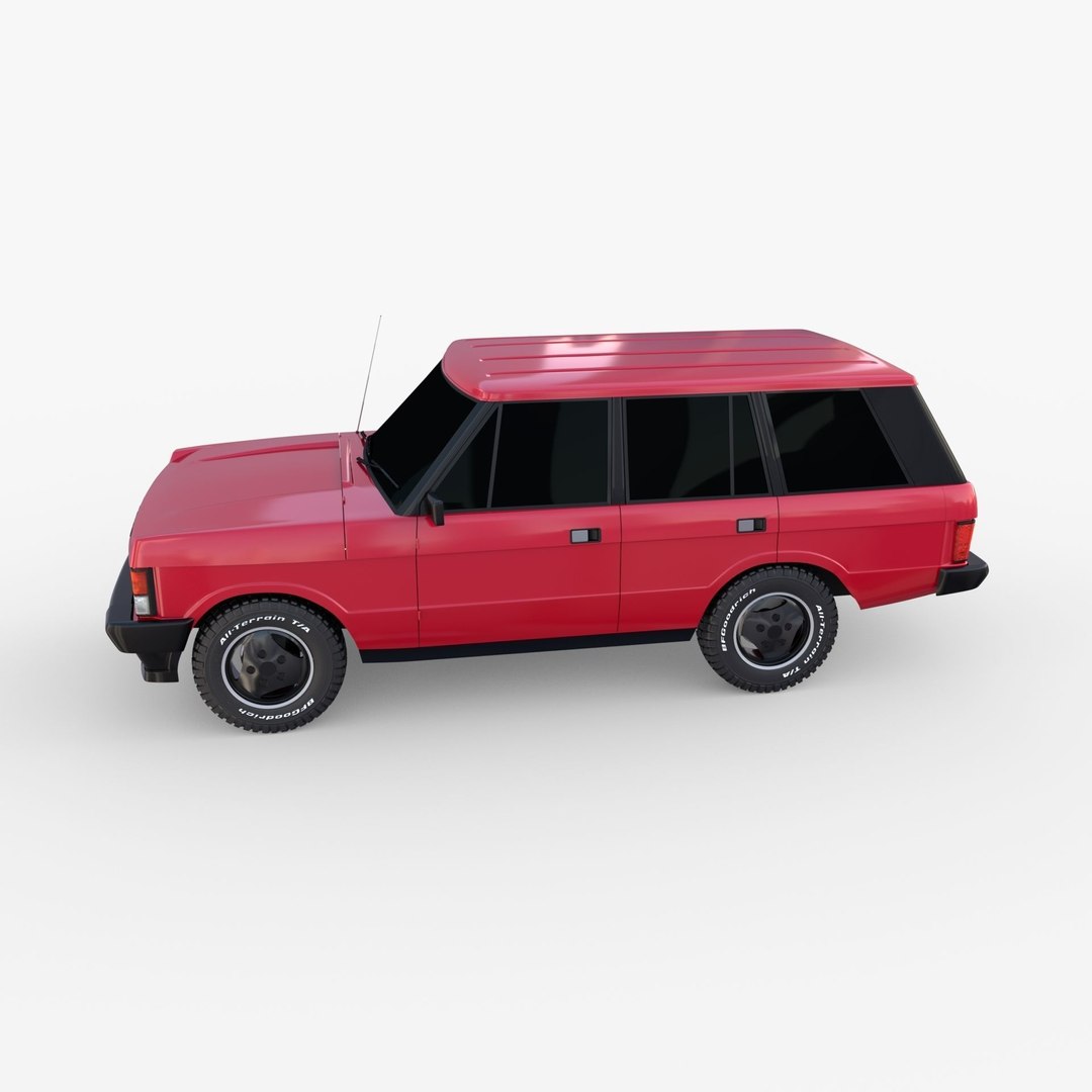 3D Model Rover Range - TurboSquid 1585051