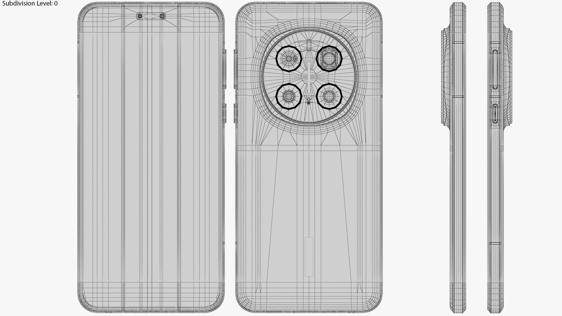 Honor Magic 7 Pro White 3D Model - TurboSquid 2338194