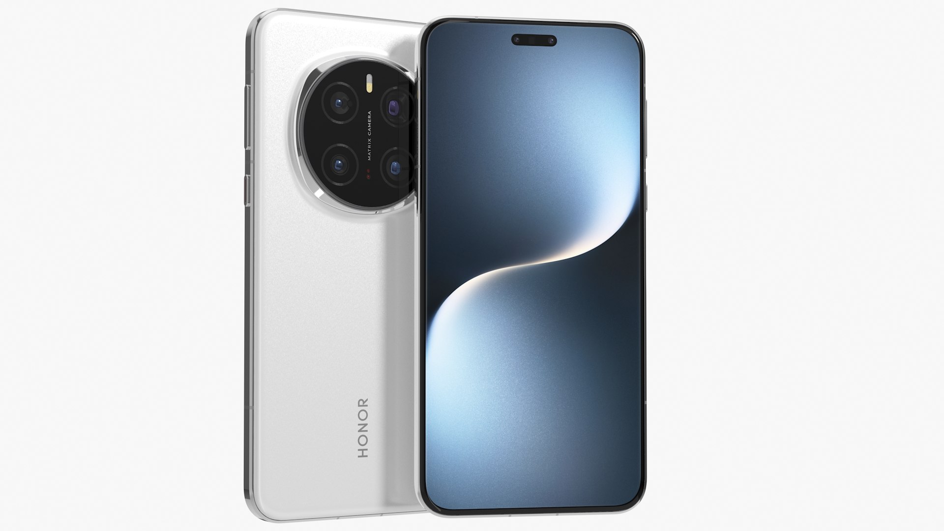 Honor Magic 7 Pro White 3D Model - TurboSquid 2338194