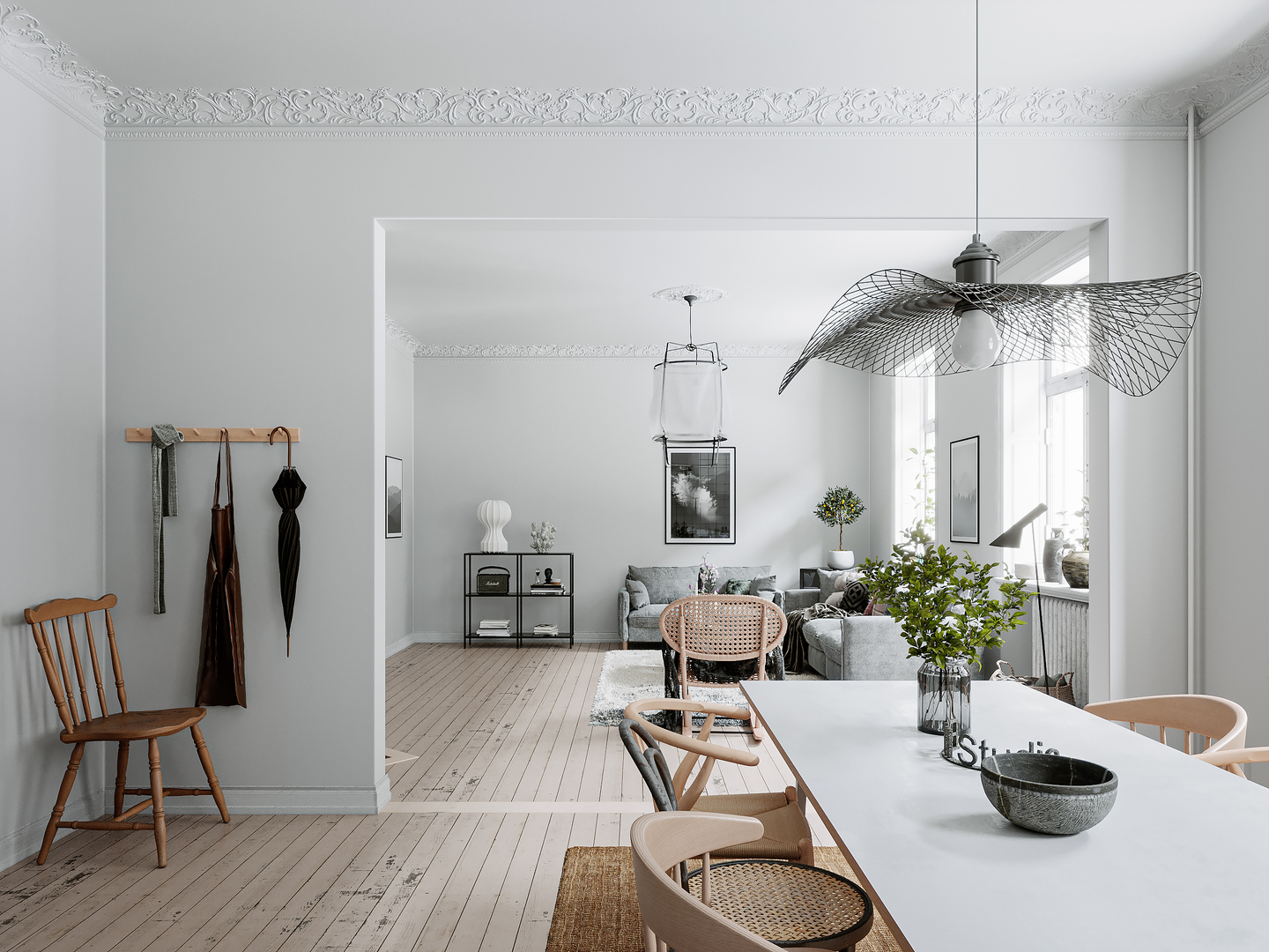 modelo 3d Windy House - Escandinavo - TurboSquid 1778751