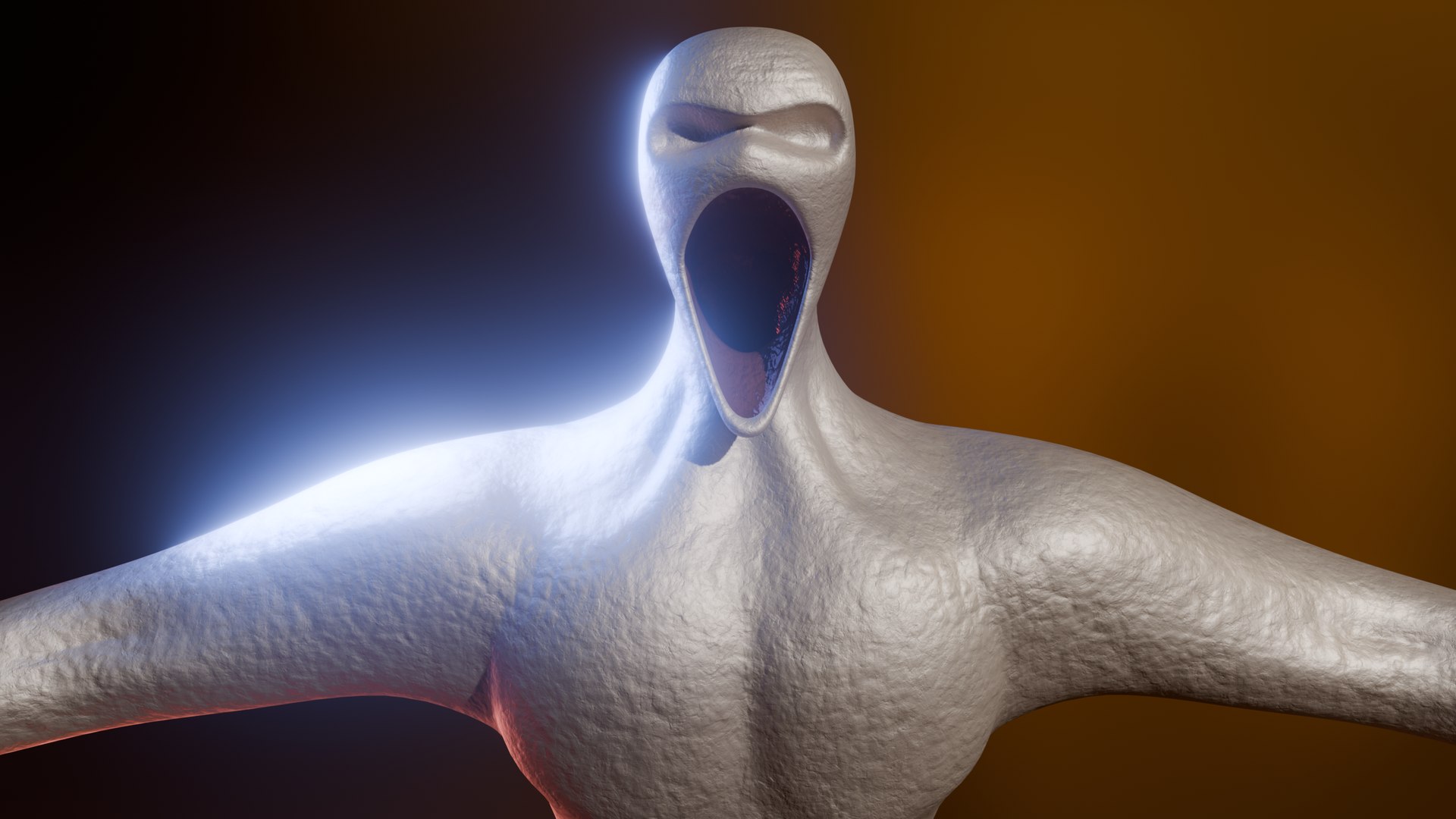 3D Model Giant Slender Entity - TurboSquid 2385926