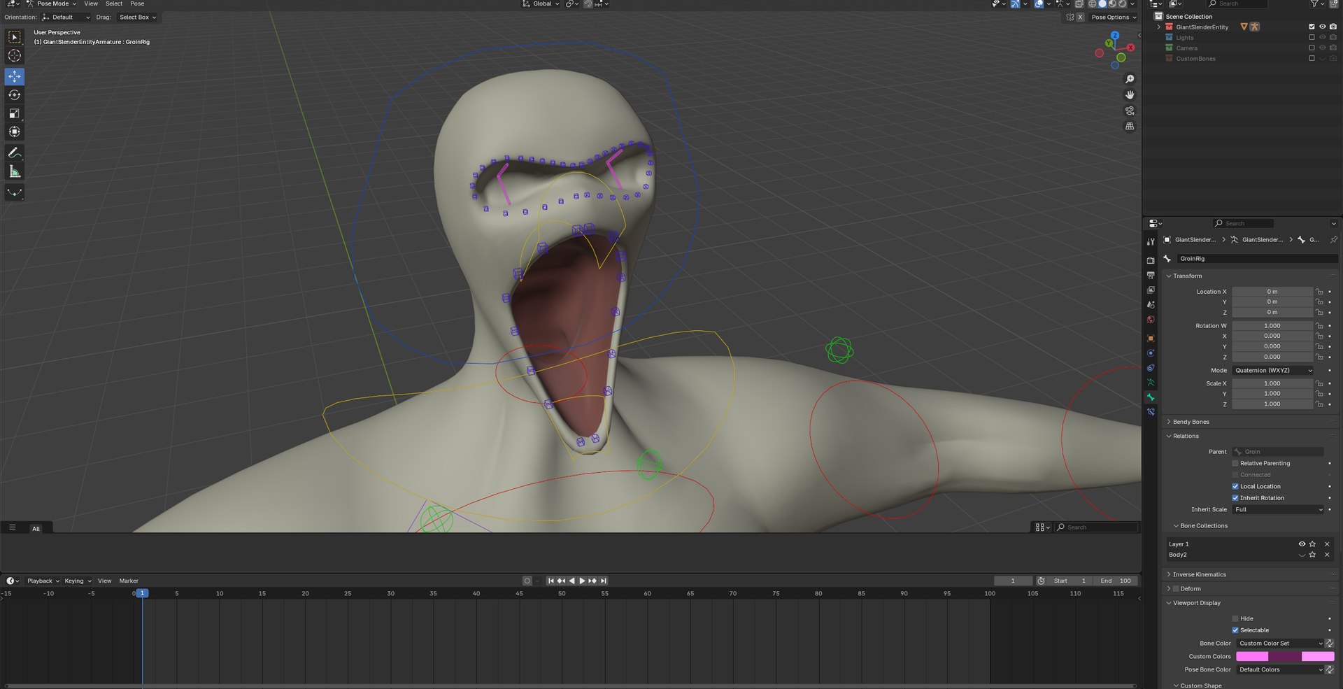 3D Model Giant Slender Entity - TurboSquid 2385926