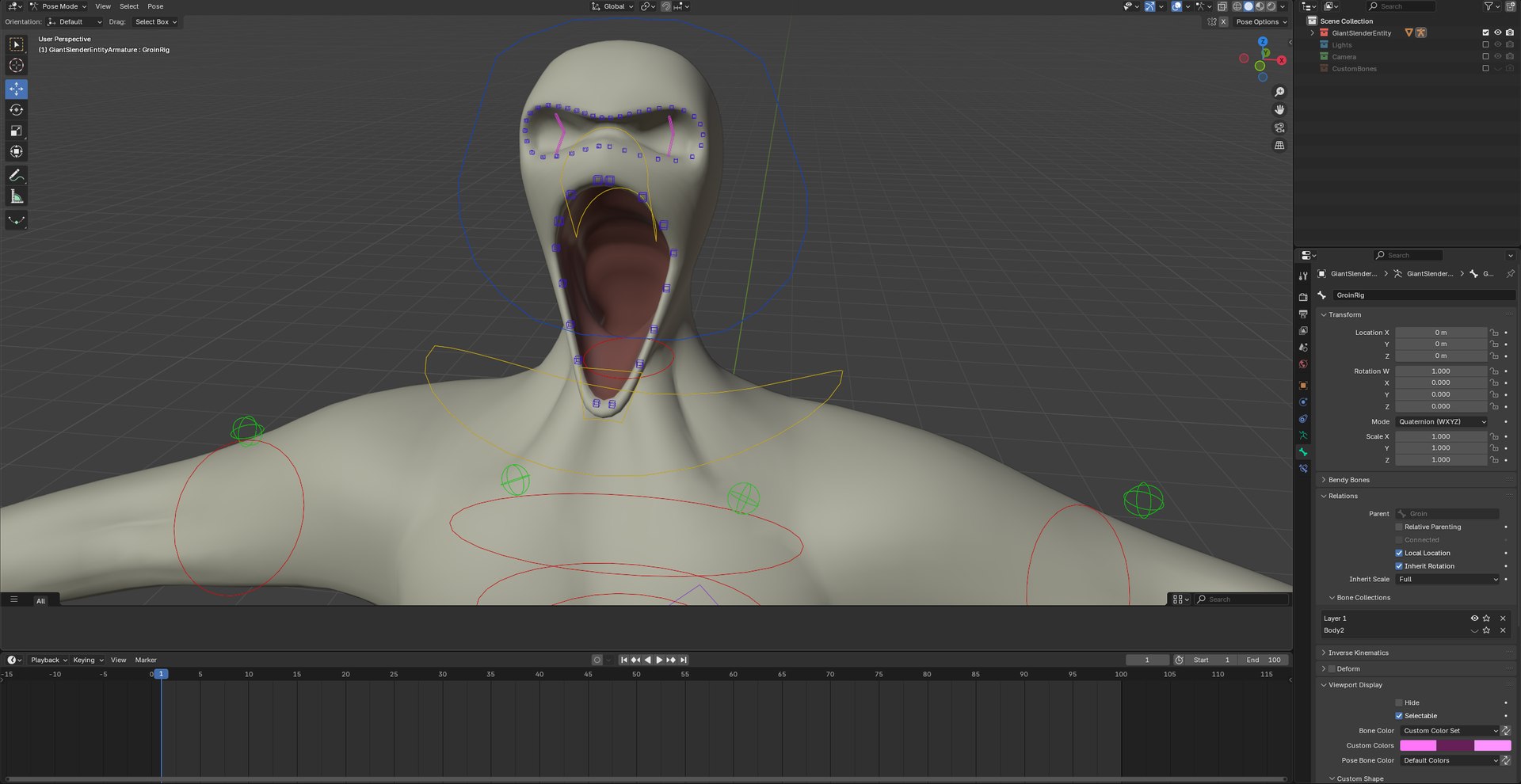 3D Model Giant Slender Entity - TurboSquid 2385926