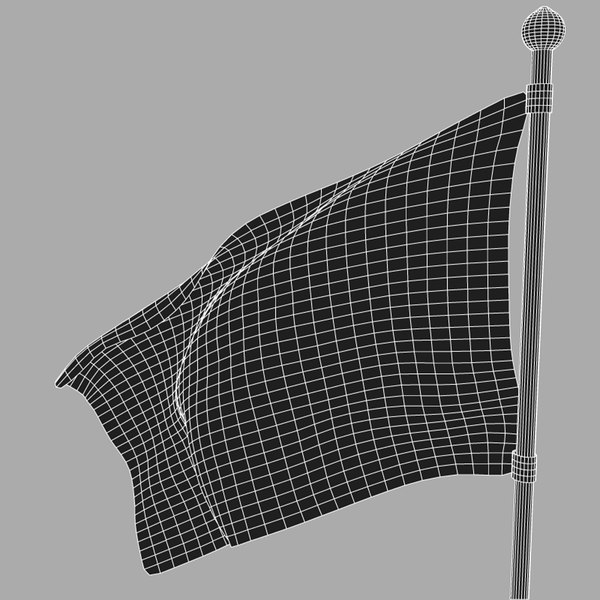 animation flag 3d 3ds