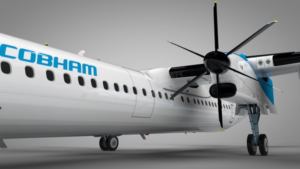 3D COBHAM Bombardier DHC-8 Q400 Dash 8 L1514 - TurboSquid 1797231