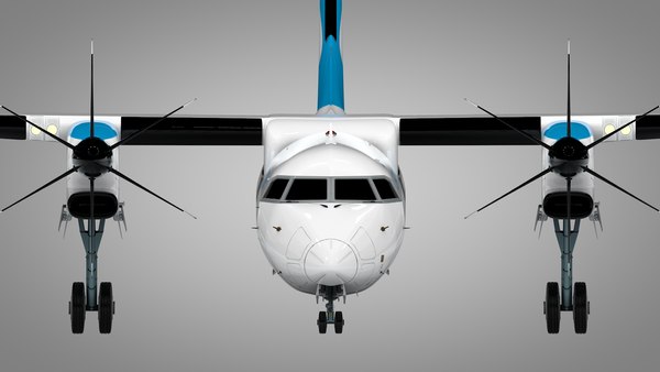 3D COBHAM Bombardier DHC-8 Q400 Dash 8 L1514 - TurboSquid 1797231