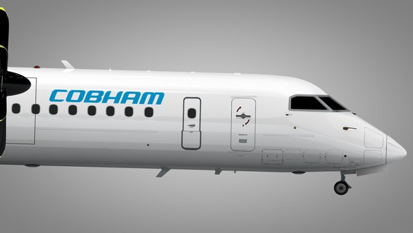 3D COBHAM Bombardier DHC-8 Q400 Dash 8 L1514 - TurboSquid 1797231