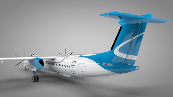 3D COBHAM Bombardier DHC-8 Q400 Dash 8 L1514 - TurboSquid 1797231