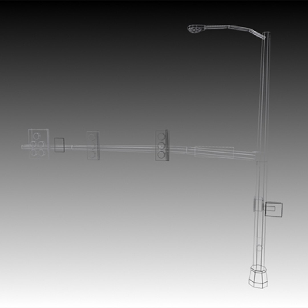 3d Traffic Light Model