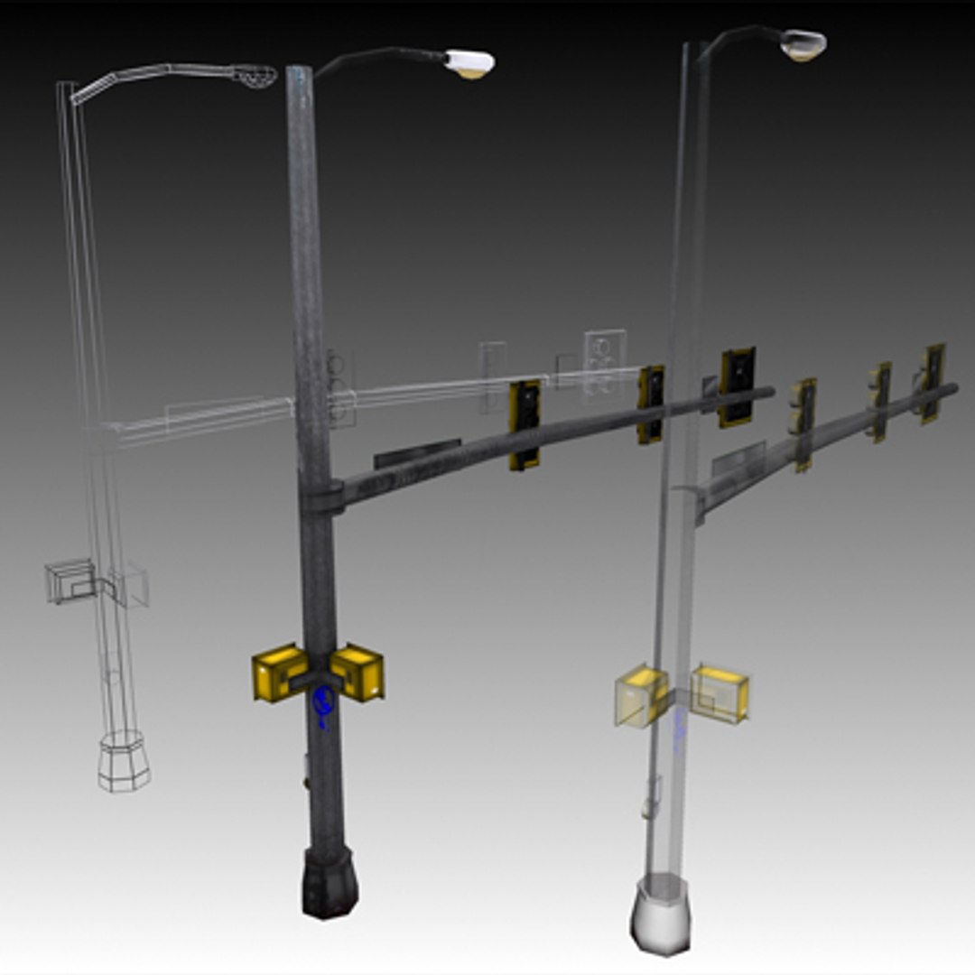 3d Traffic Light Model