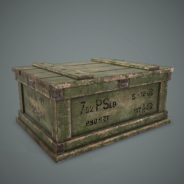 3D military box ar model - TurboSquid 1295674
