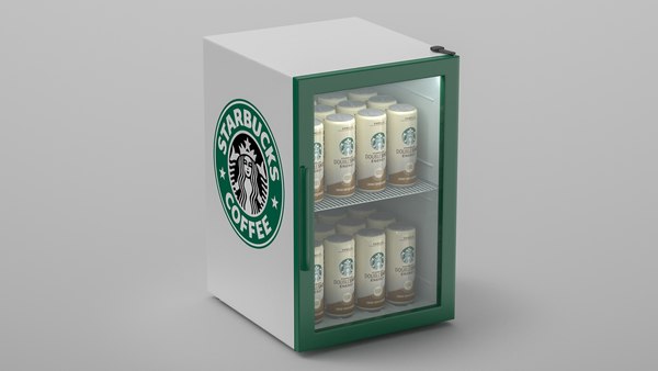 Refrigerator mini starbucks 3D model - TurboSquid 1675940
