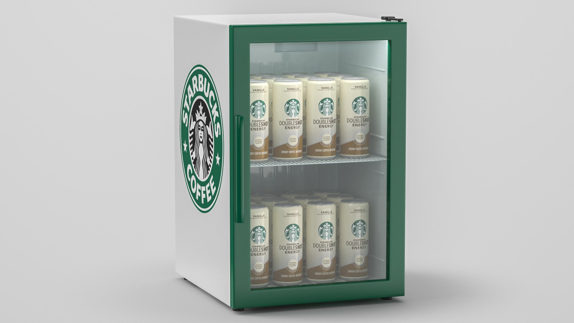 Refrigerator Mini Starbucks 3D Model - TurboSquid 1675940