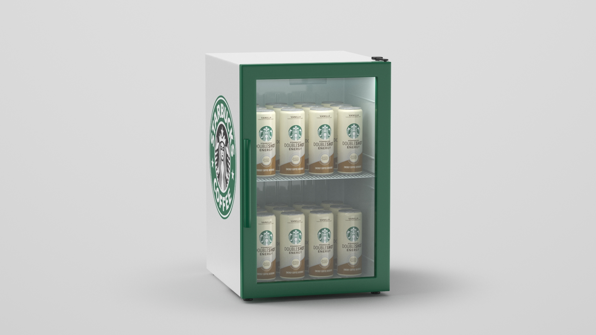 Refrigerator Mini Starbucks 3D Model - TurboSquid 1675940