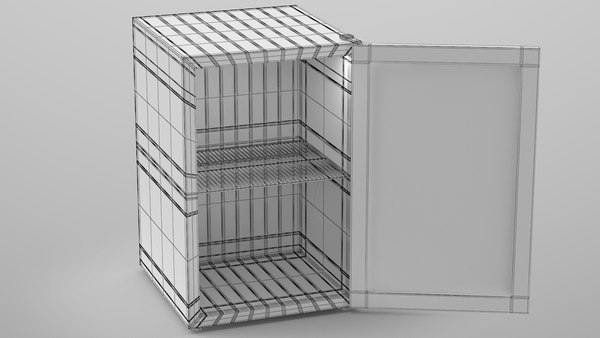 Refrigerator mini starbucks 3D model - TurboSquid 1675940