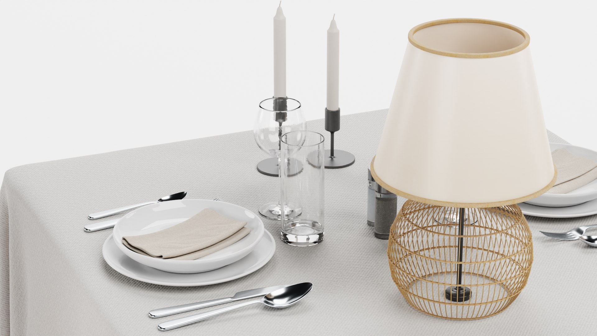 3D Restaurant Tables Blend model - TurboSquid 1958493