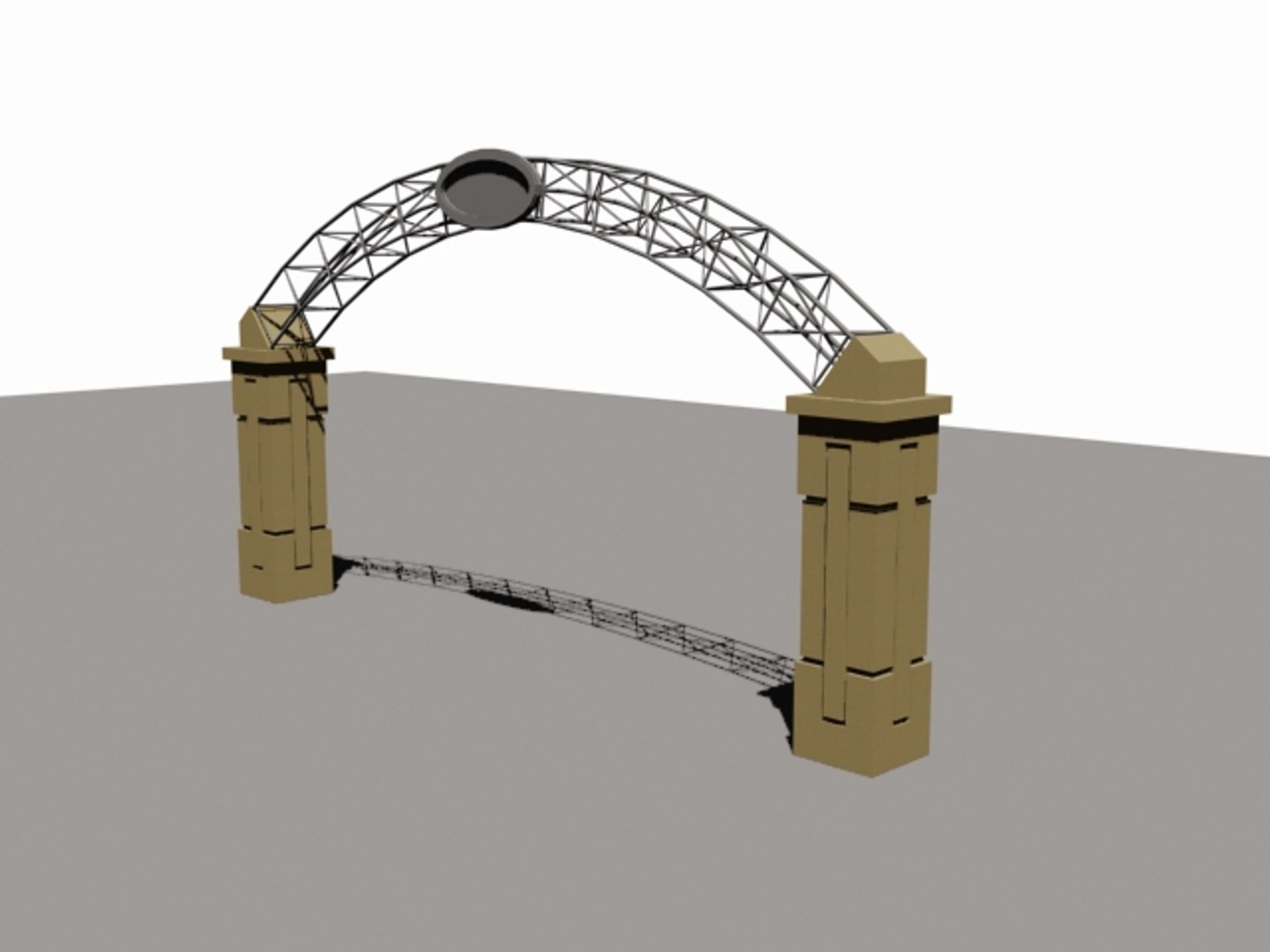 3d Arch Entry
