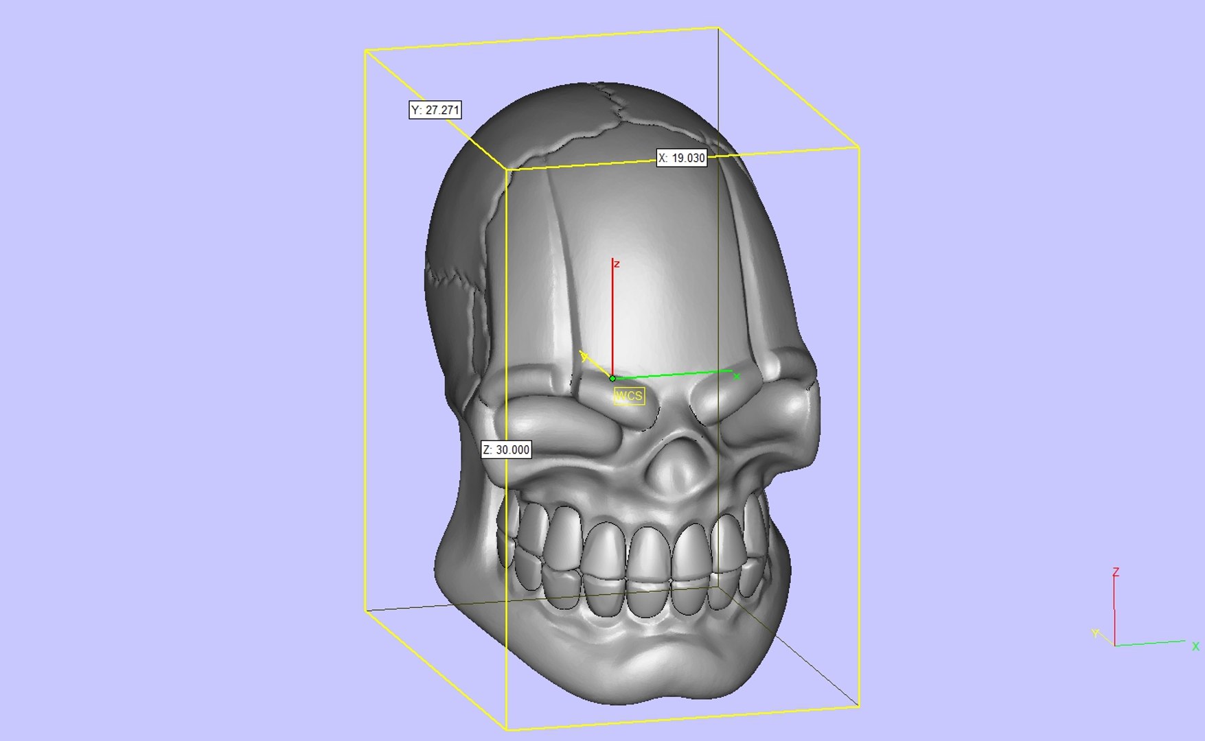 3D Skull Stylized Model - TurboSquid 1876735