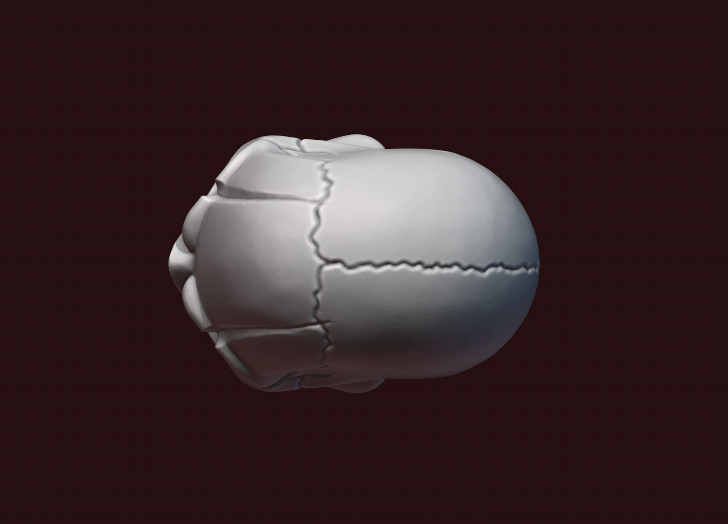 3D Skull Stylized Model - TurboSquid 1876735