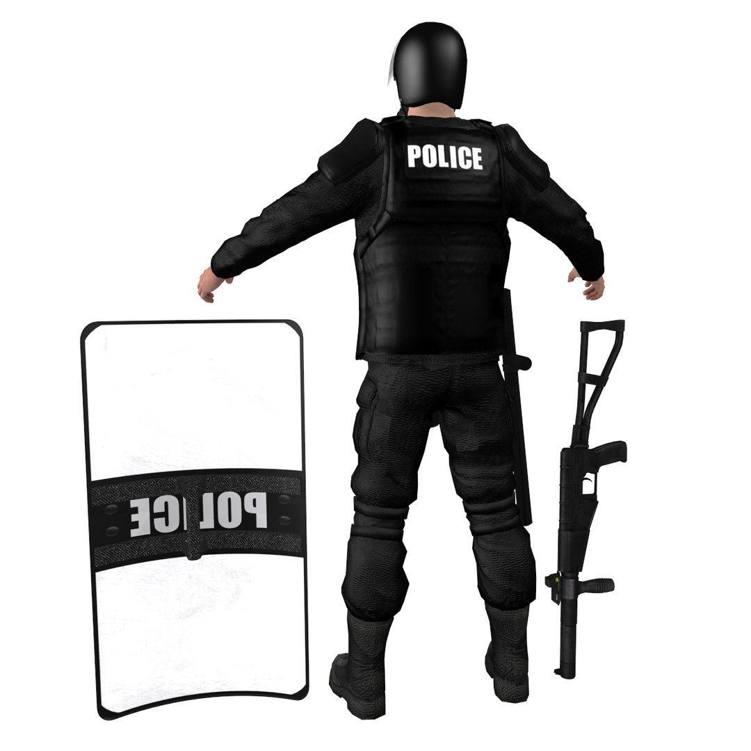 Riot Police Officer Max