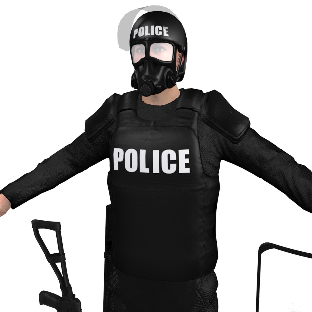 Riot Police Officer Max