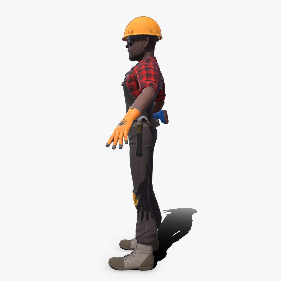 Builder 3D model - TurboSquid 2083141