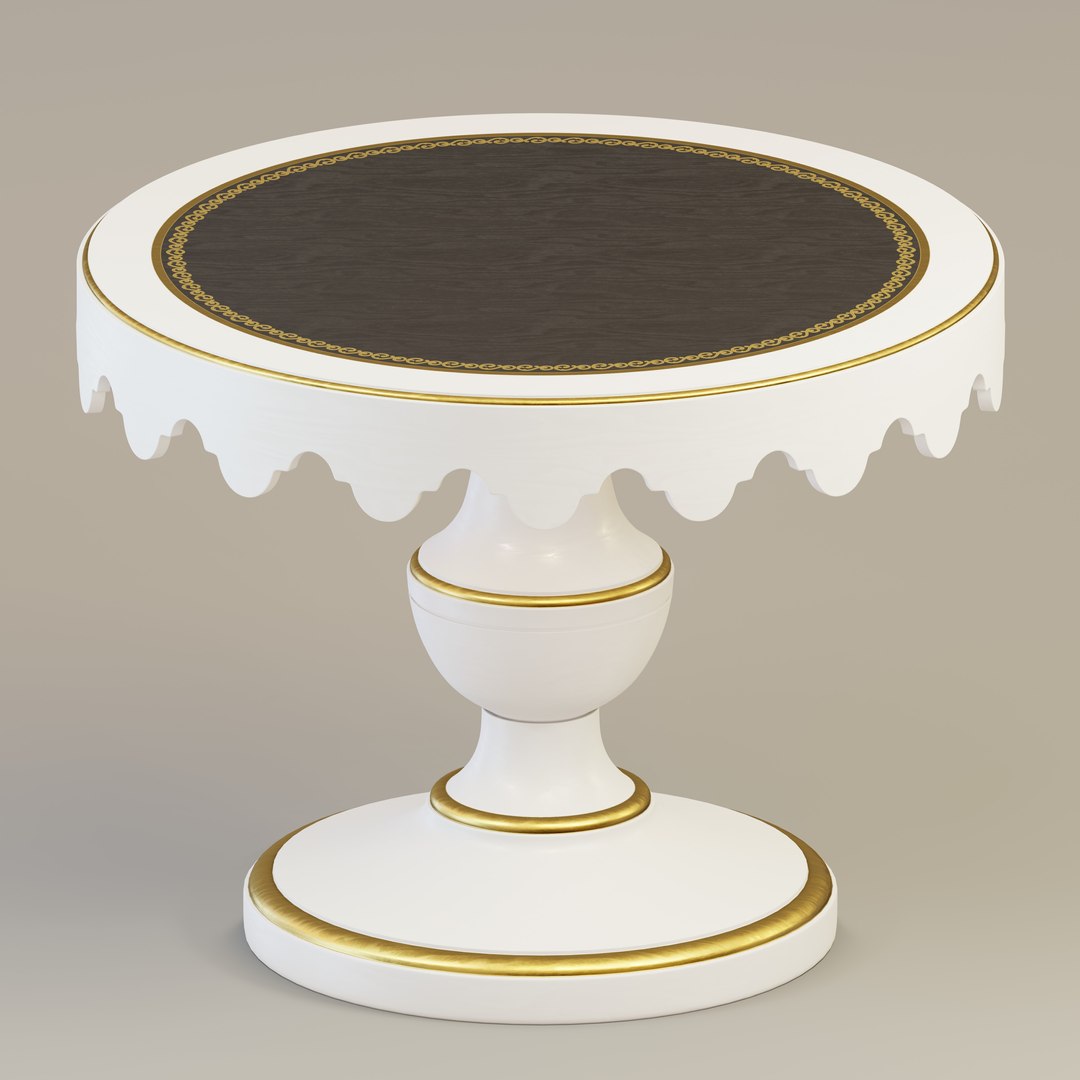 3D Model Table Center - TurboSquid 1644392