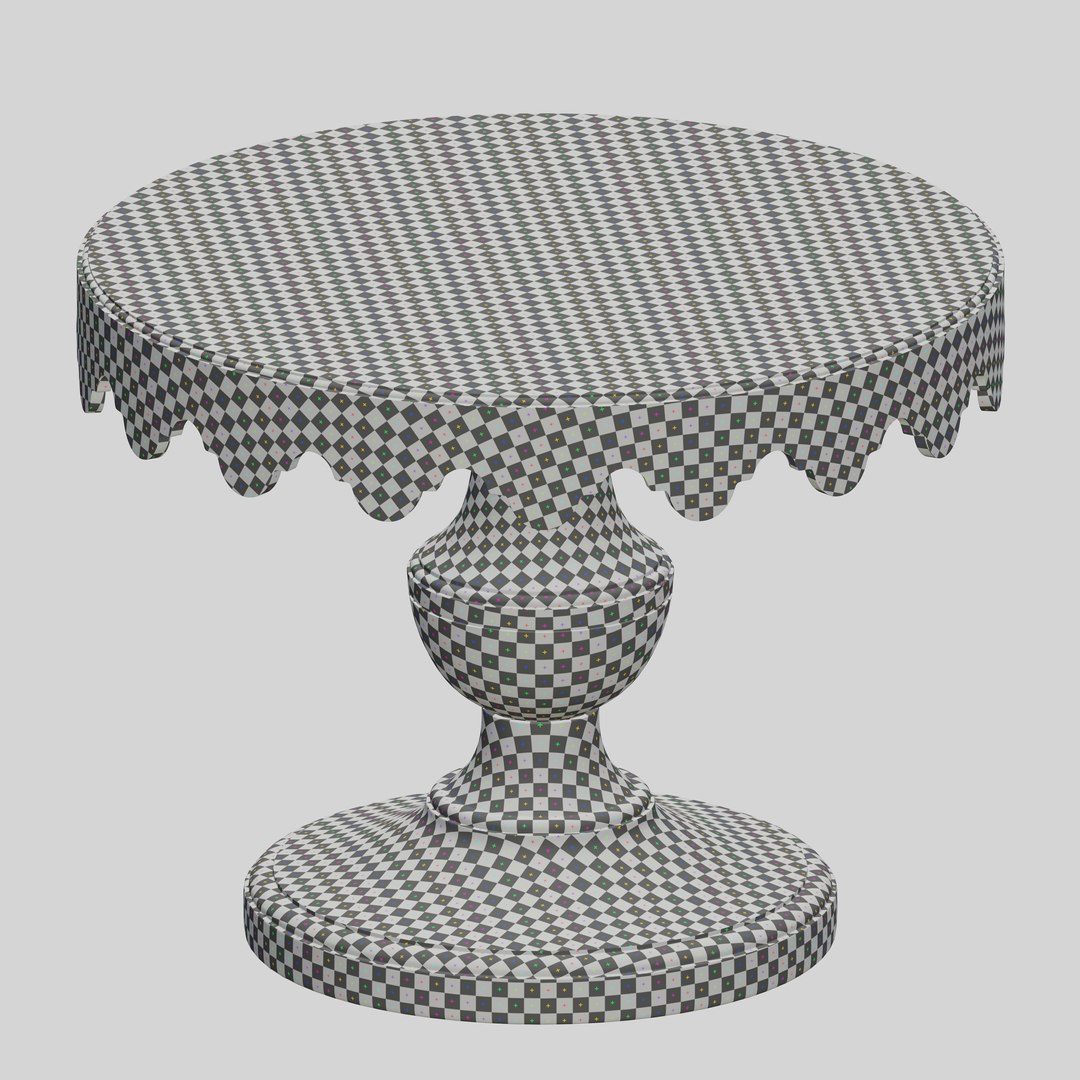 3D Model Table Center - TurboSquid 1644392