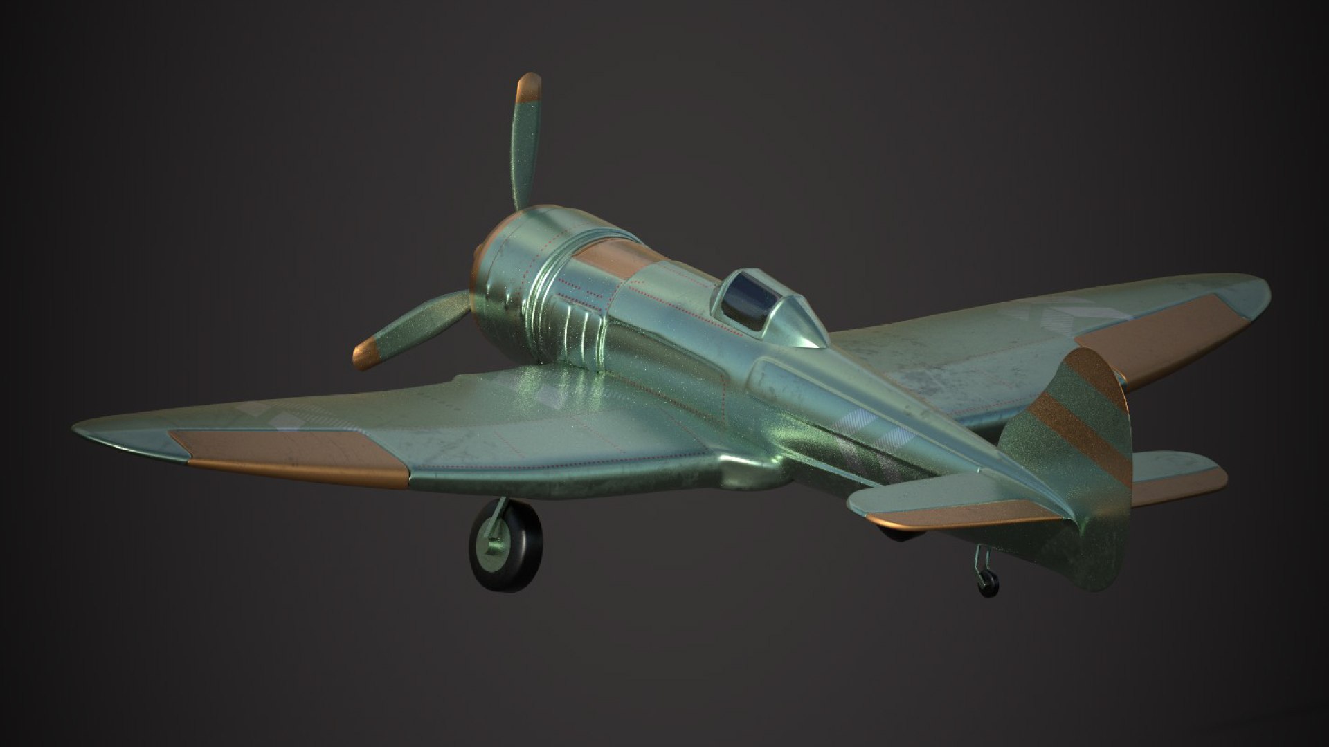 3D Old Plane - TurboSquid 1822280