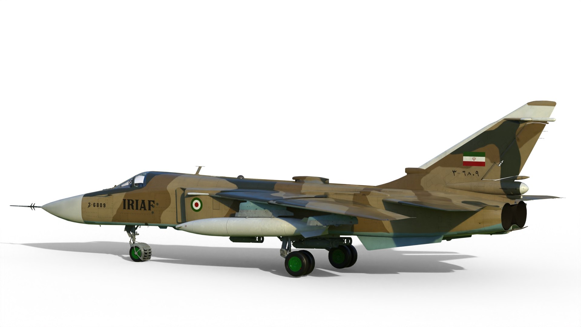 3D Su-24 M Fencer Model - TurboSquid 2183633