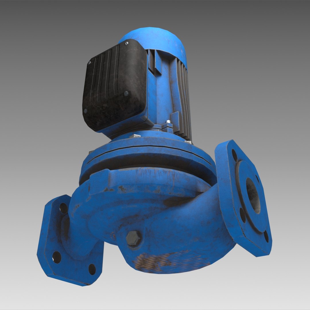 Circulating pump 3D model - TurboSquid 1166095