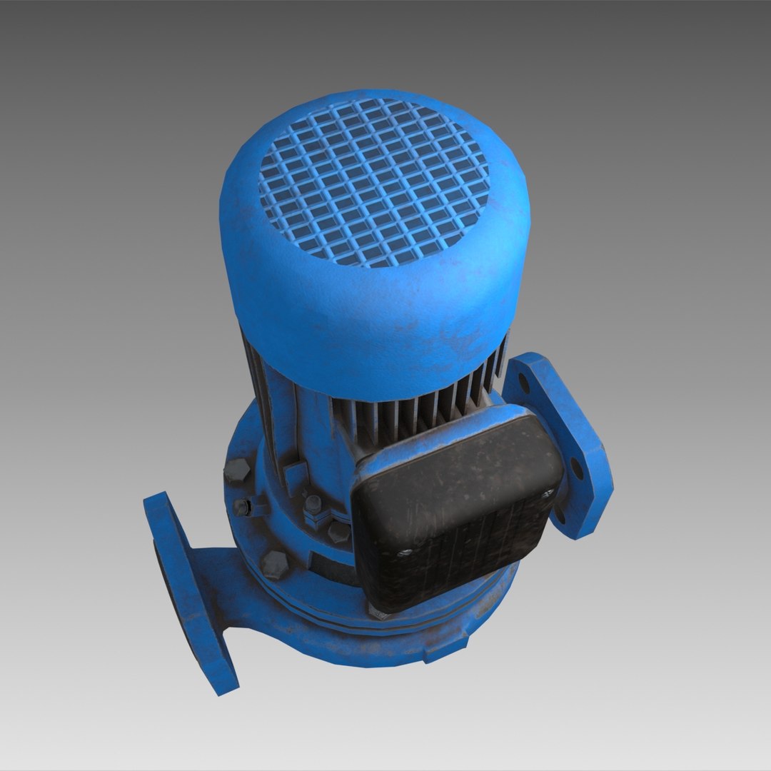 Circulating pump 3D model - TurboSquid 1166095