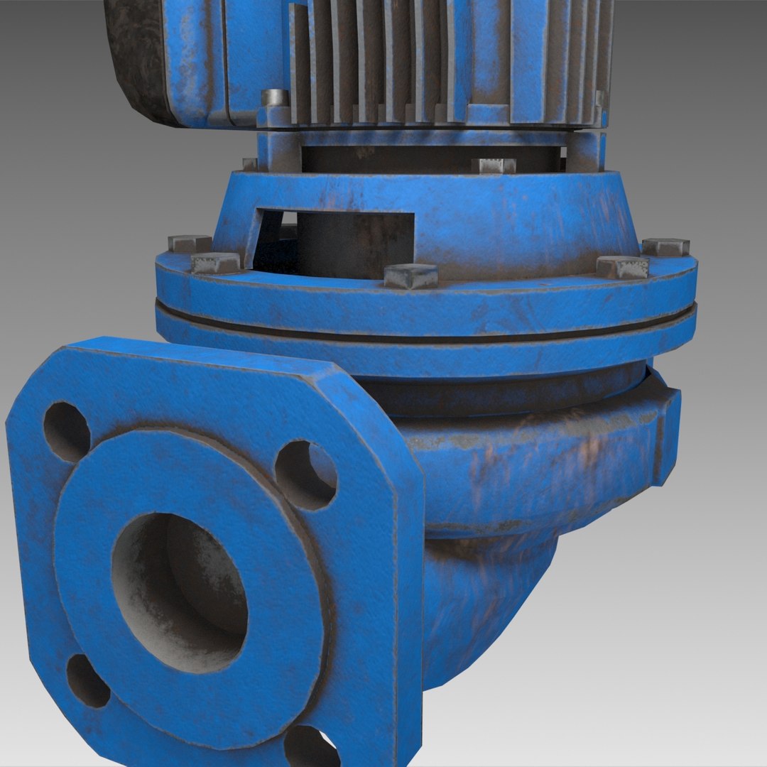 Circulating pump 3D model - TurboSquid 1166095