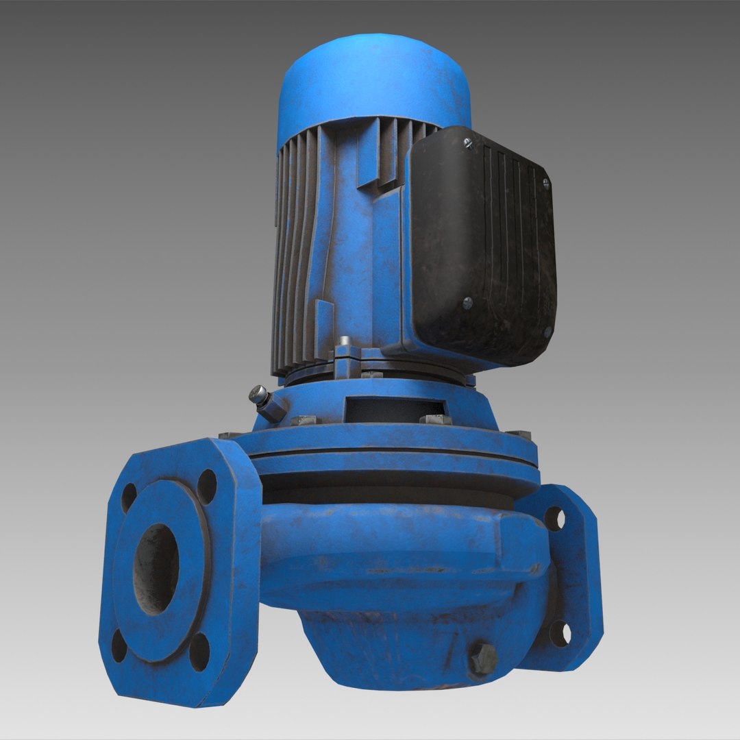 Circulating pump 3D model - TurboSquid 1166095
