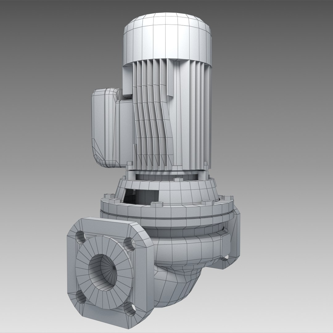 Circulating pump 3D model - TurboSquid 1166095