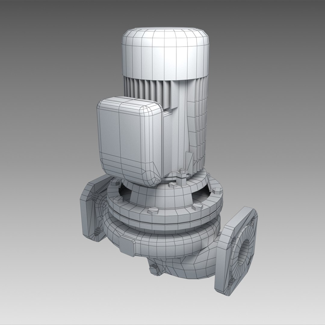 Circulating pump 3D model - TurboSquid 1166095