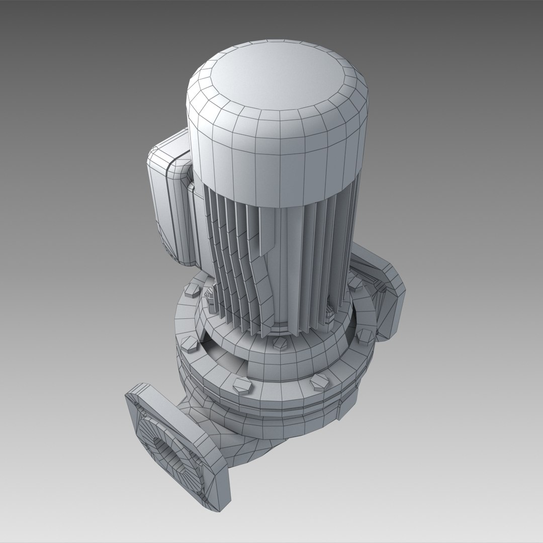 Circulating pump 3D model - TurboSquid 1166095