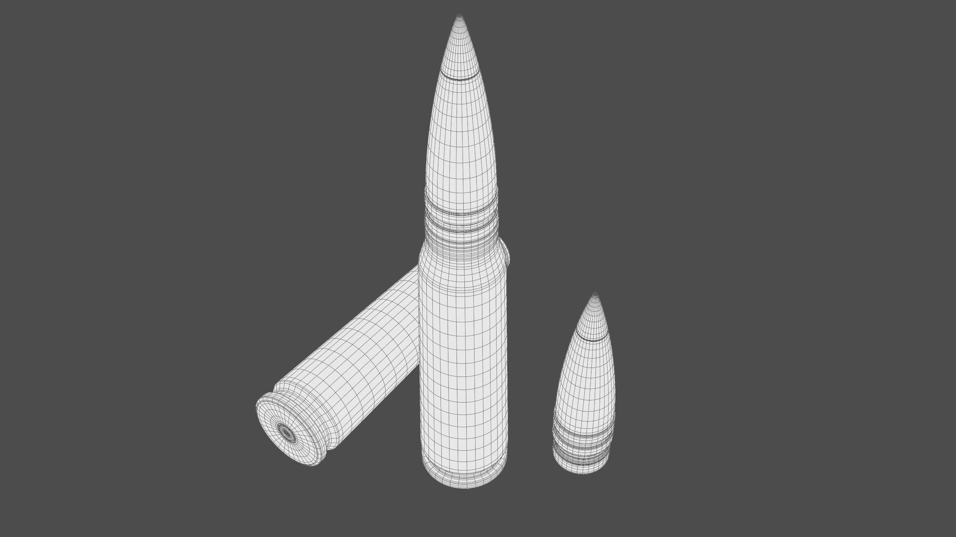 3D Cal 50 Cartridge Model - TurboSquid 1342260
