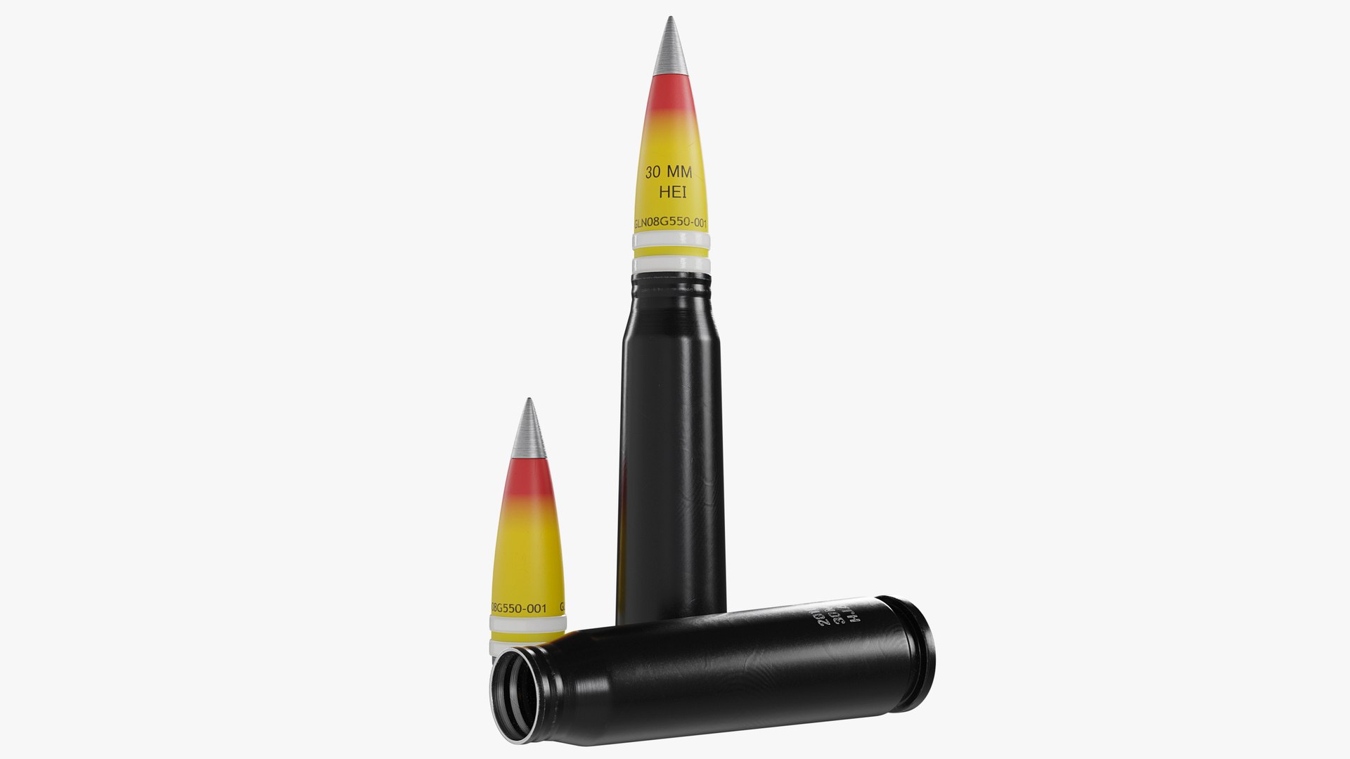 3D Cal 50 Cartridge Model - TurboSquid 1342260