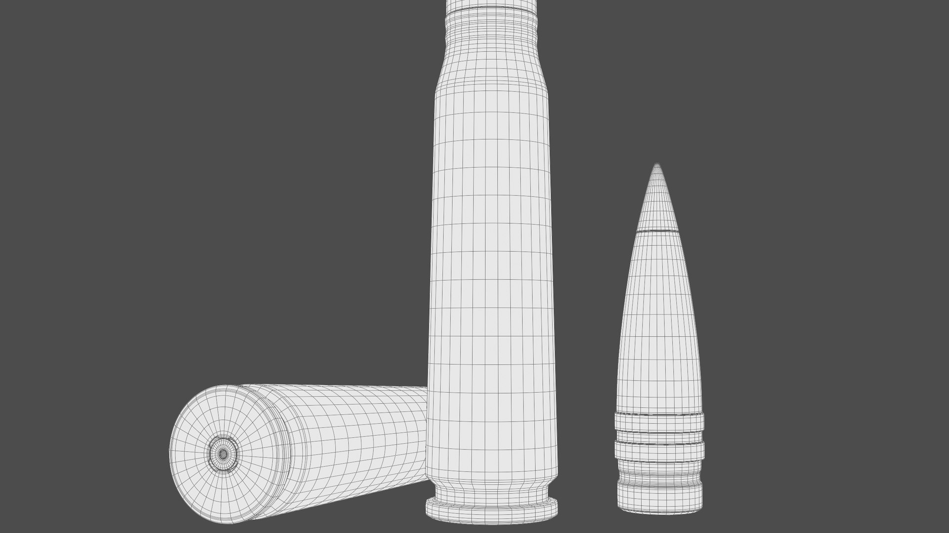 3D Cal 50 Cartridge Model - TurboSquid 1342260