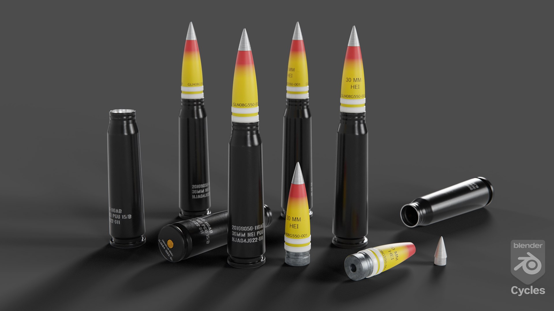 3D Cal 50 Cartridge Model - TurboSquid 1342260