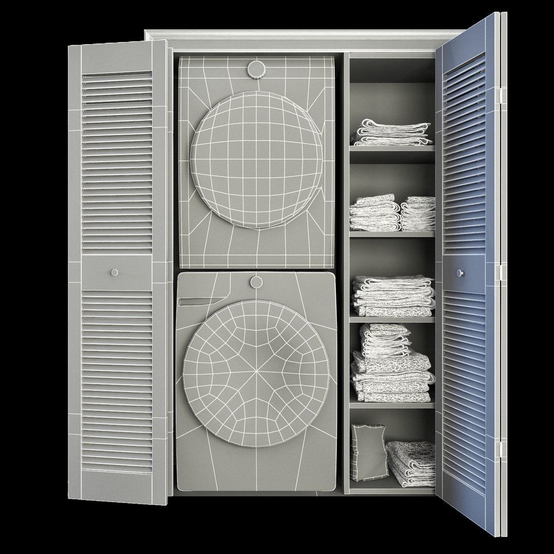 3D Laundry - TurboSquid 1435982