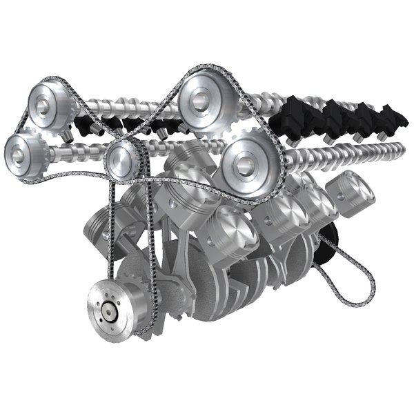 3D w16 engine bugatti veyron model - TurboSquid 1408771