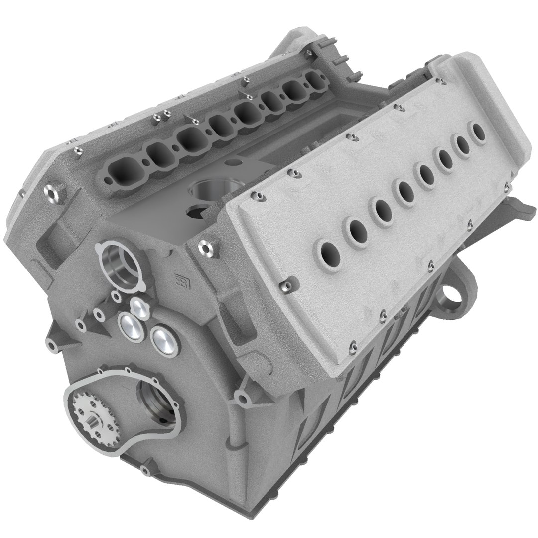 3D W16 Engine Bugatti Veyron Model - TurboSquid 1408771