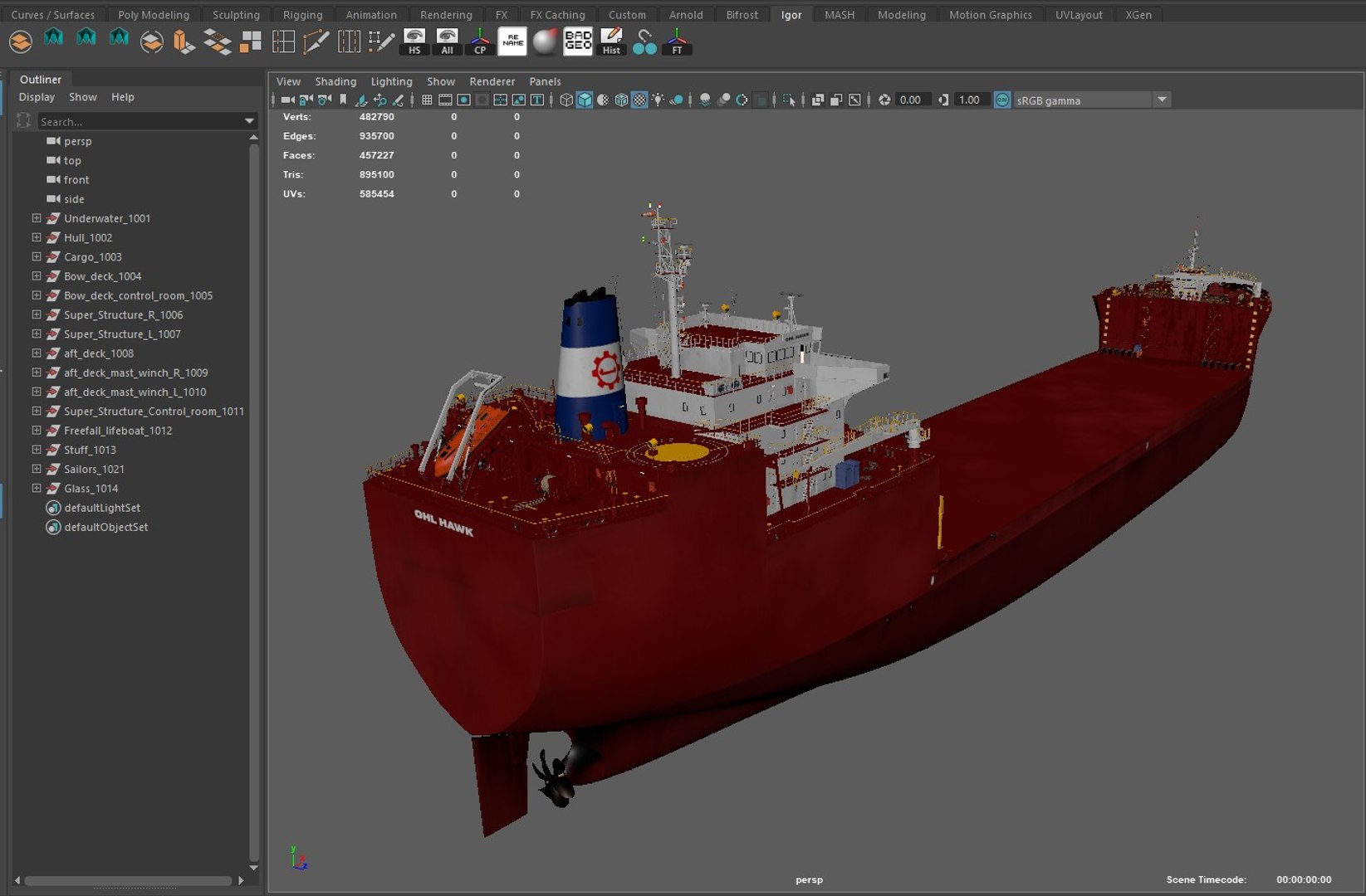 HeavyLoadCarrierMVHawk 3D Model - TurboSquid 2170939
