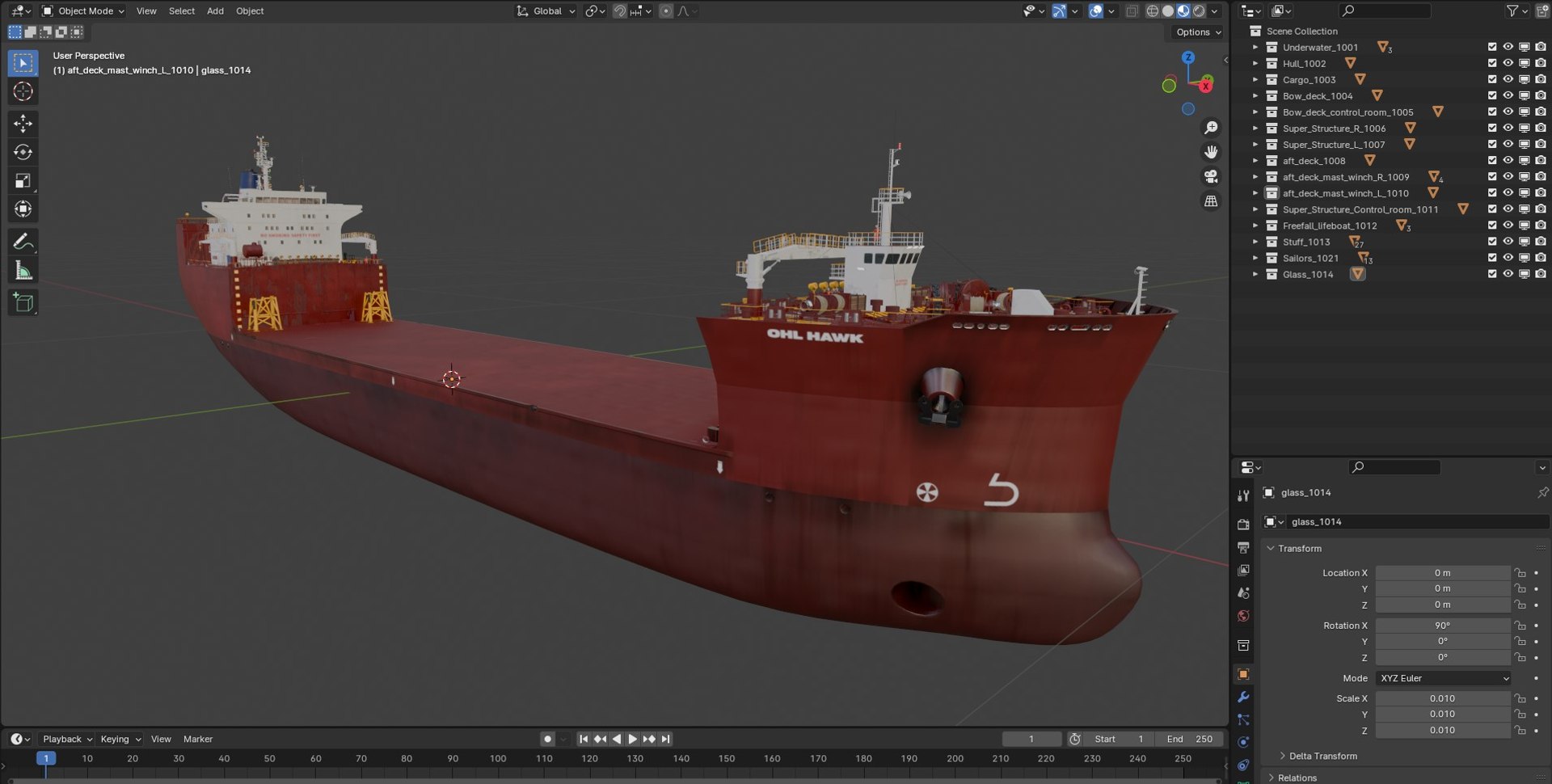 HeavyLoadCarrierMVHawk 3D Model - TurboSquid 2170939