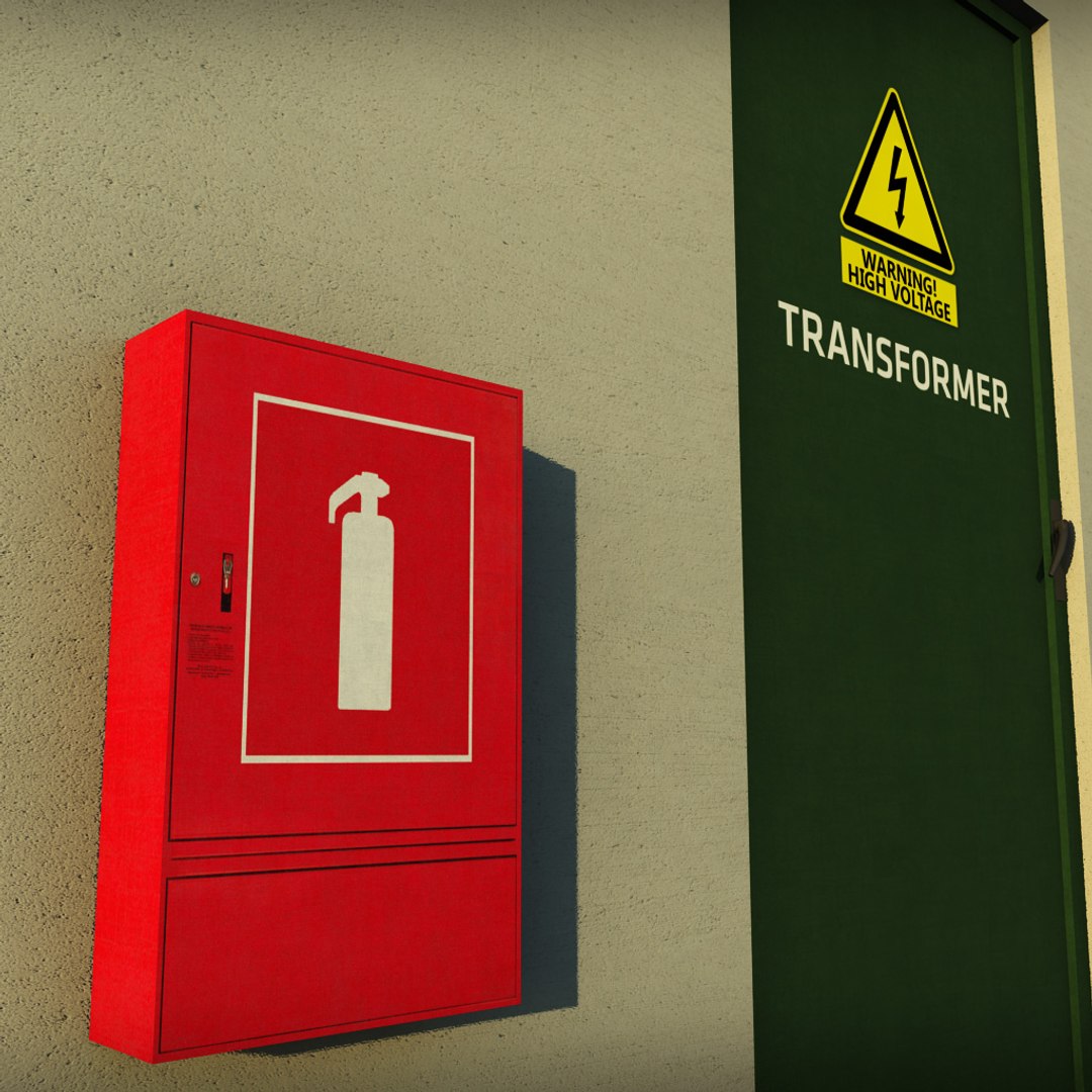 3d Model Electric Power Station