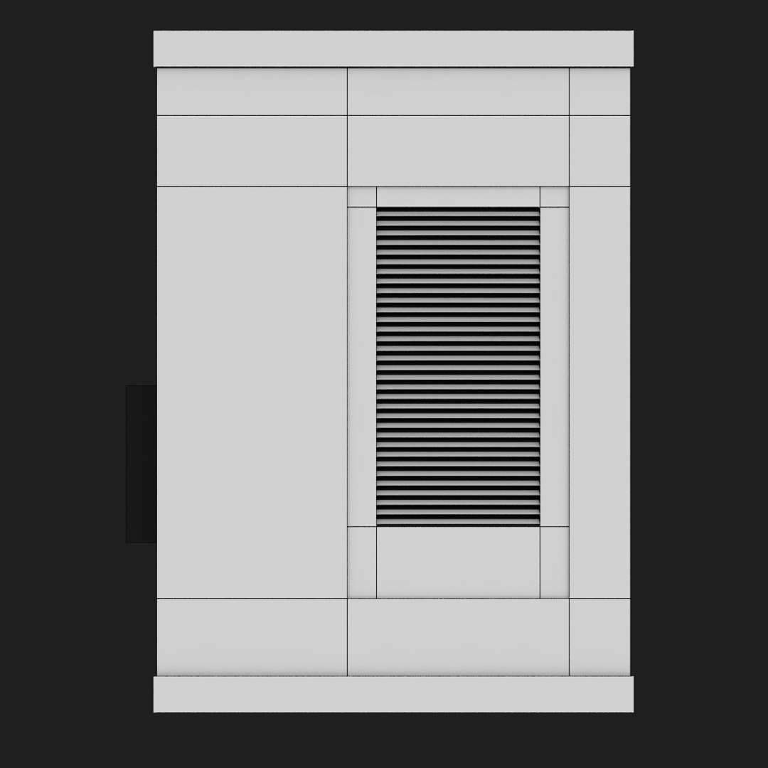 3d Model Electric Power Station