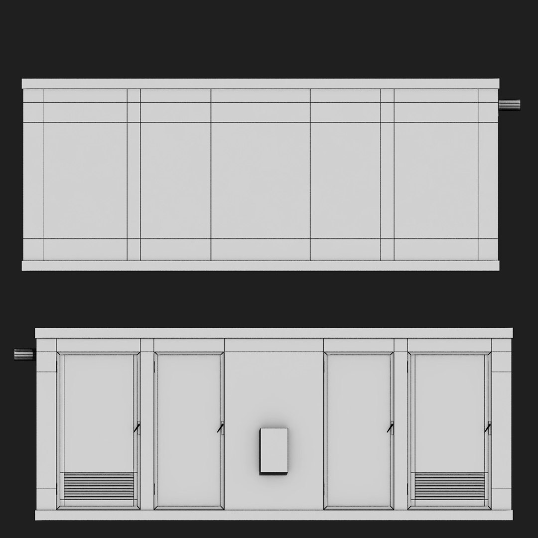 3d Model Electric Power Station