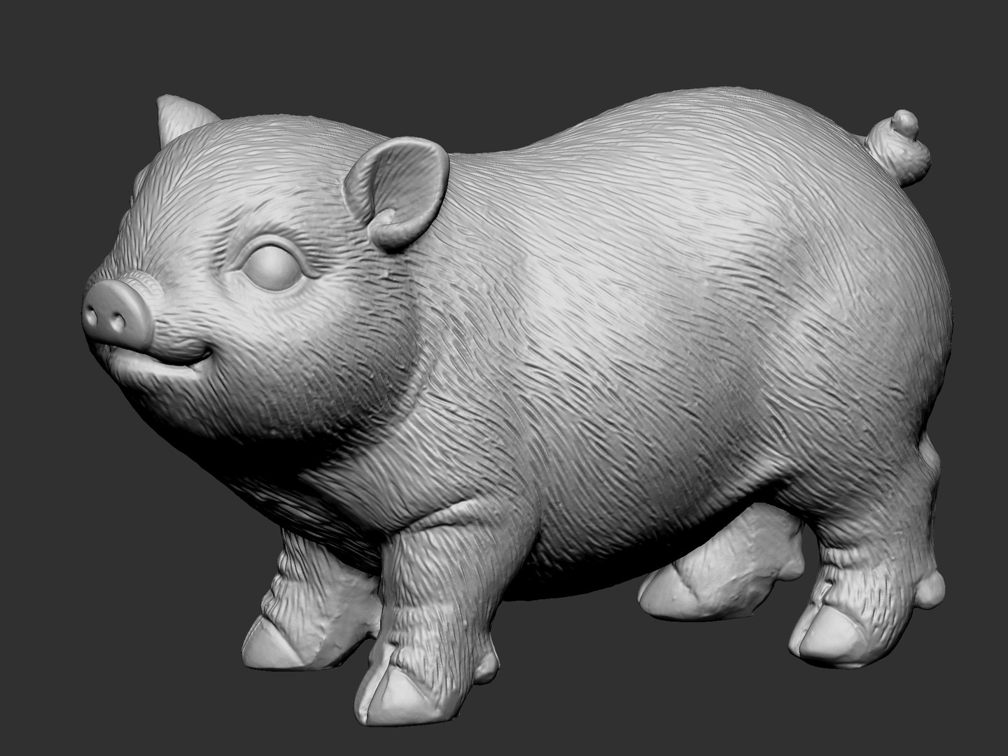 Piggy 3D model - TurboSquid 2038439